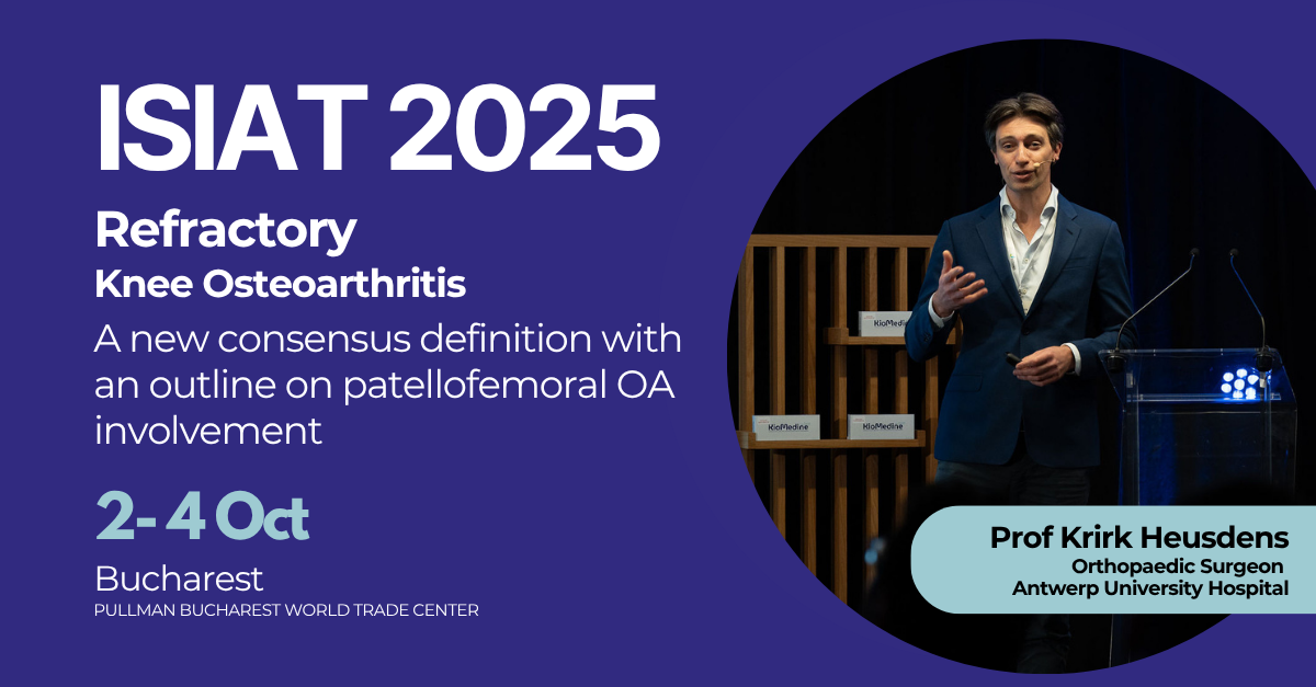 KiOmed Pharma at ISIAT 2025 | Prof. Heusdens presents